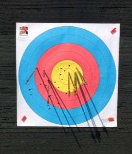 bareshaft recurve tuning stiff arrow correct nocking point - Online ...