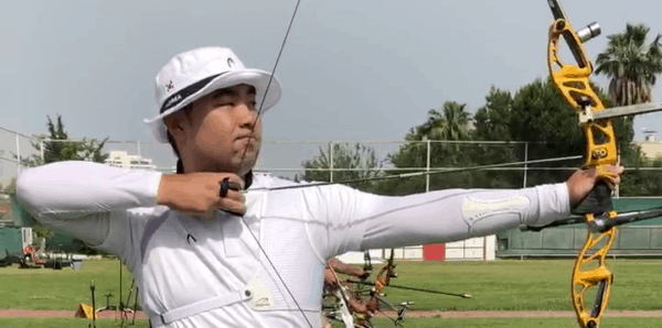 Archery Draw Technique and Full Draw - Recurve Olympic Archery